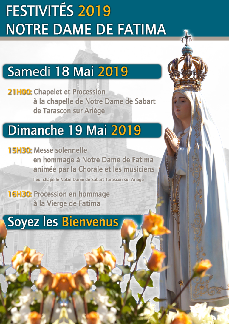 Fête de Notre-Dame de Fatima (18 et 19 mai) | Diocèse de Pamiers ...
